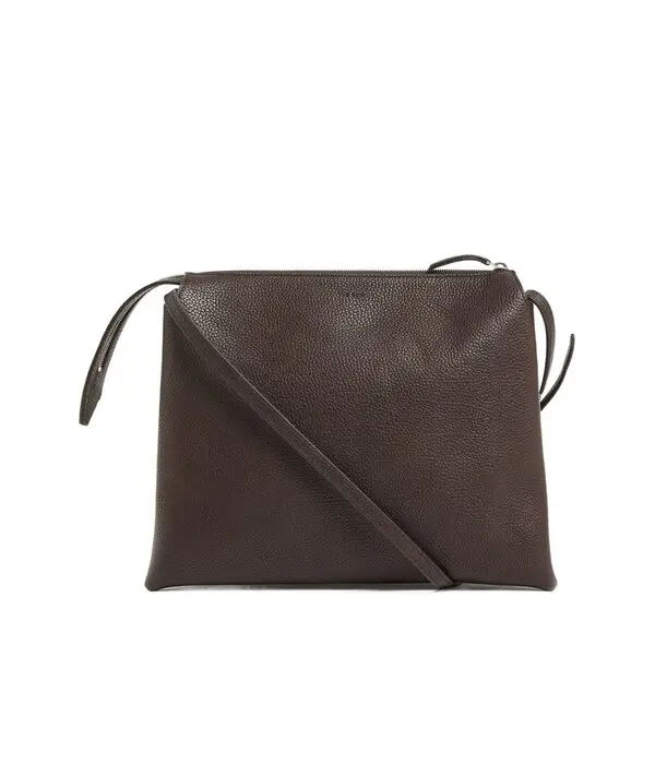 THE ROW Nu Twin Crossbody Bag - Black