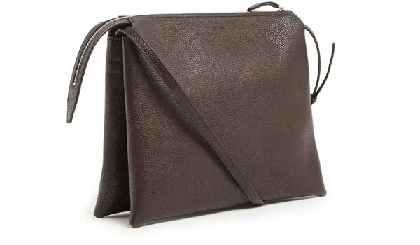 THE ROW Nu Twin Crossbody Bag - Black
