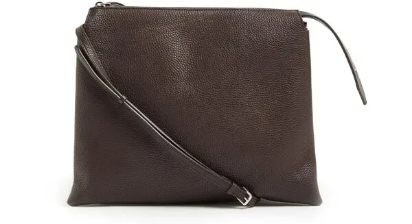 THE ROW Nu Twin Crossbody Bag - Black