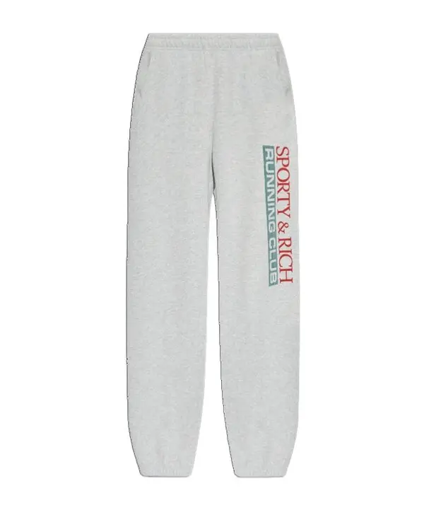 SPORTY  RICH Logo Pattern Sweatpants