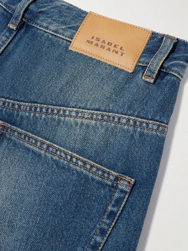 Isabel Marant Étoile Joanny Mid-rise Wide Leg Jeans