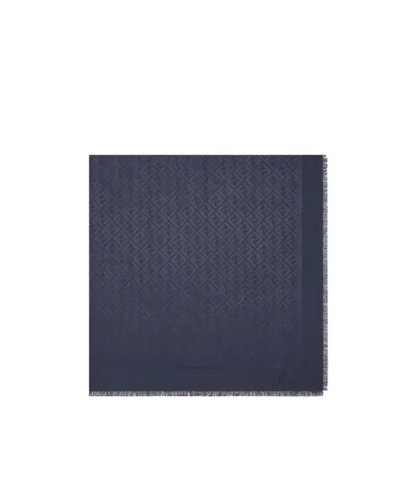 Fendi Ff Scarf - Navy Blue