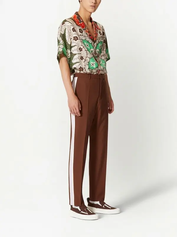 Valentino Garavani Side-stripe Tailored Trousers