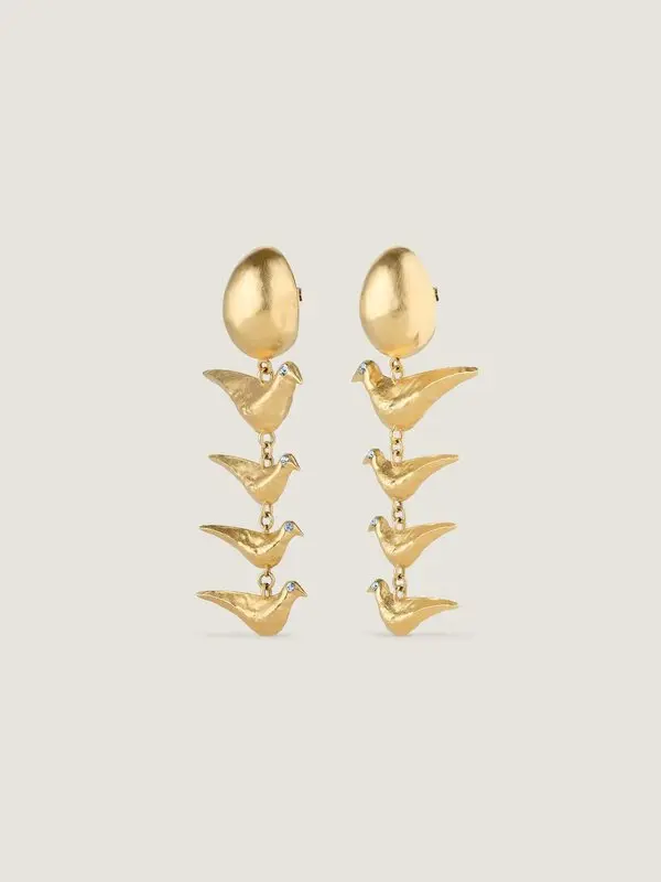 Givenchy Lucky Charms Earrings In Metal