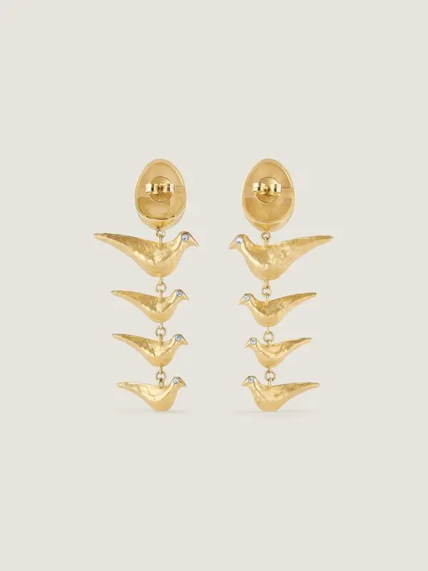 Givenchy Lucky Charms Earrings In Metal