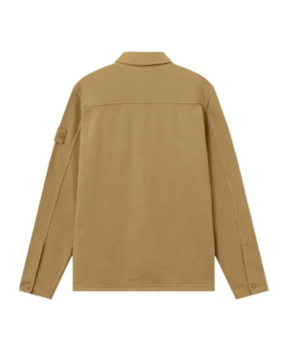 Stone Island Regular-fit Collared Sweatshirt With Chest Pockets