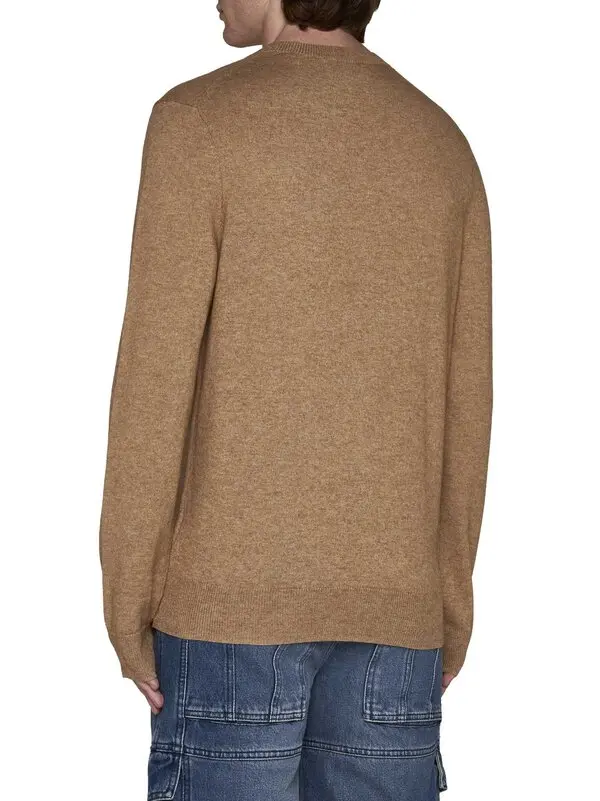 Isabel Marant Étoile Logo Intarsia Crewneck Knitted Jumper