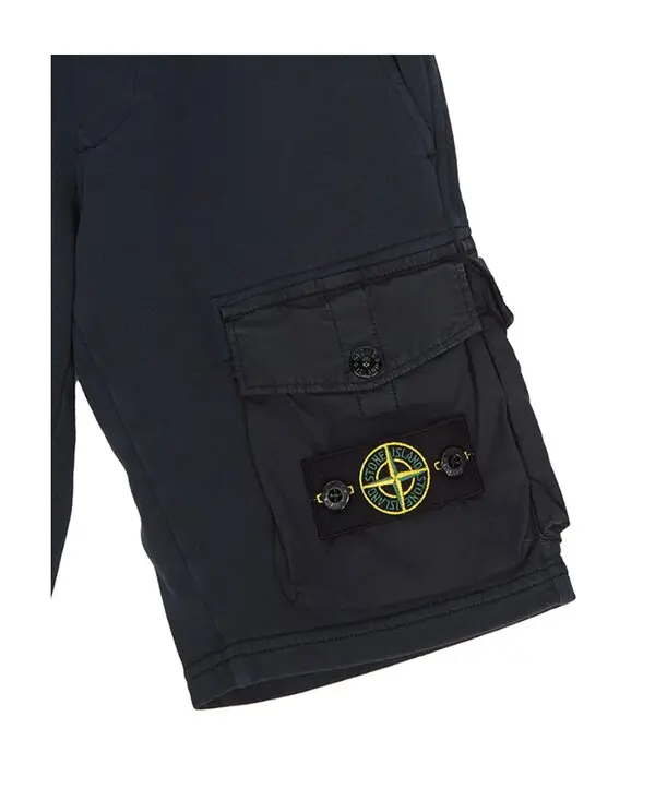Stone Island Loose Belt Bermuda Shorts