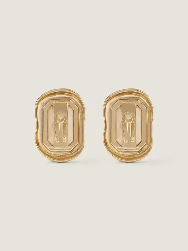 Givenchy Sculptural Crystal Earrings