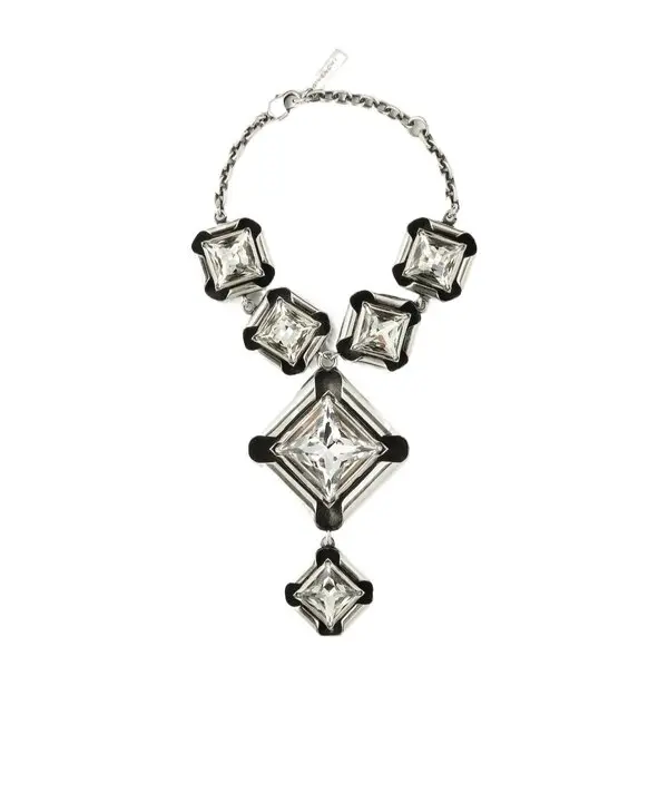 Givenchy Deconstructed Crystals Bracelet In Metal And Crystals