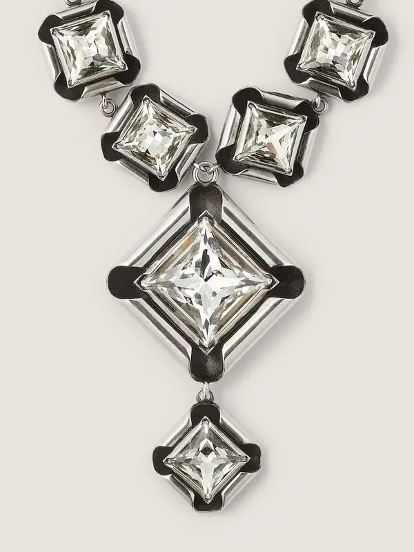 Givenchy Deconstructed Crystals Bracelet In Metal And Crystals