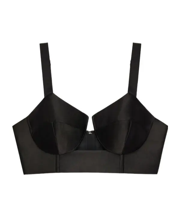 Givenchy Bra Top In Satin