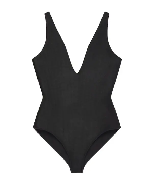 Givenchy Bodysuit In Compact Knit - Black
