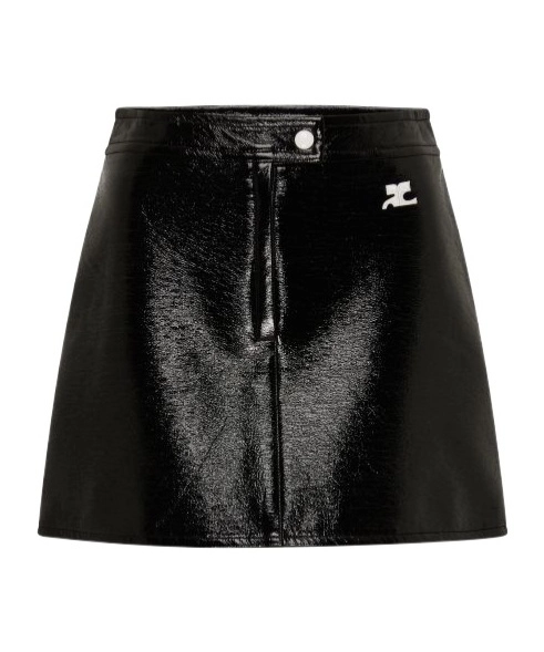 COURREGES Mini Skirt - Black