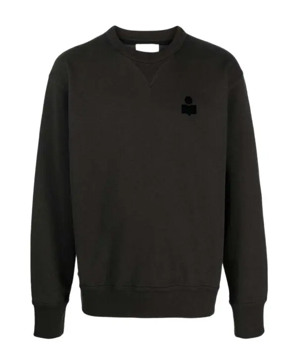 Isabel Marant Étoile Crewneck Long-sleeved Sweatshirt - Black