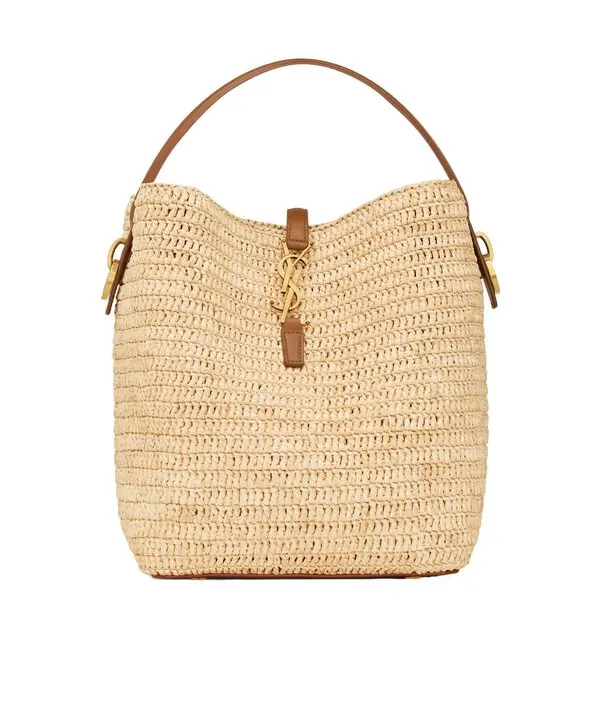 Saint Laurent Le 37 Bucket Bag - Nude
