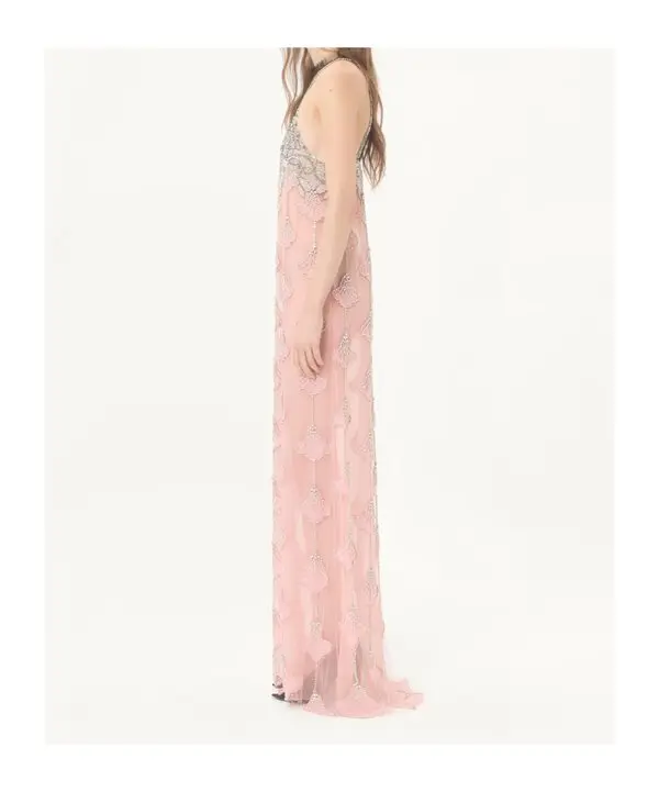 Valentino Garavani Round Neck Sleeveless Dress