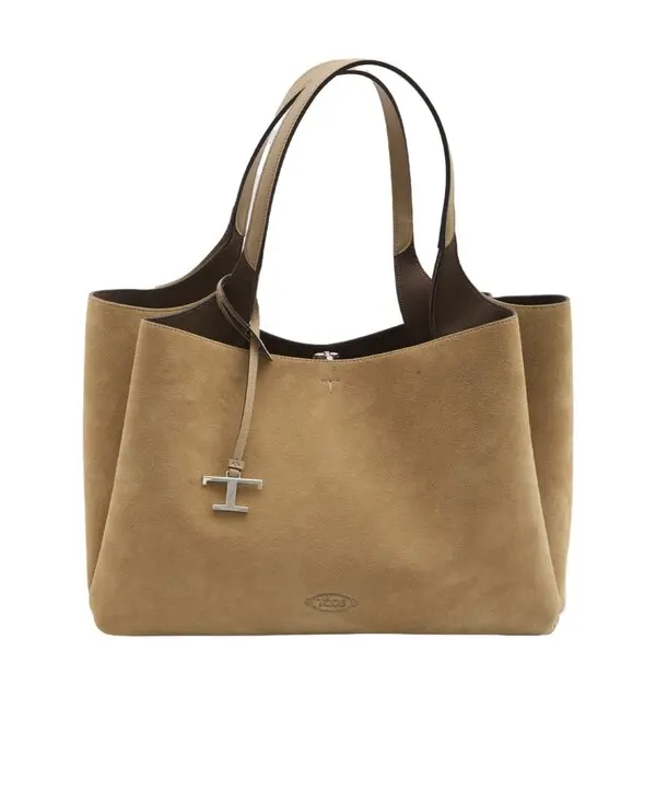 TOD'S Medium Shopping Bag - Beige
