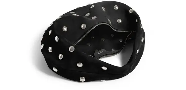 Khaite Olivia Medium Studs Hobo Bag