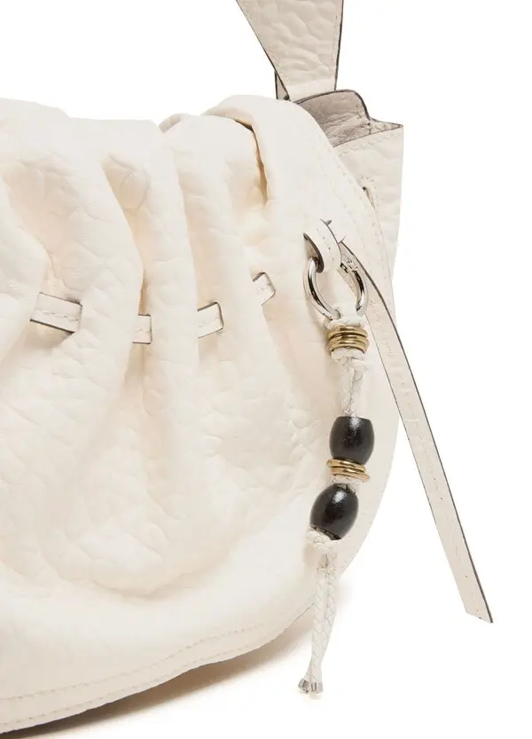 Isabel Marant Étoile Bolton Leather Shoulder Bag - Nude