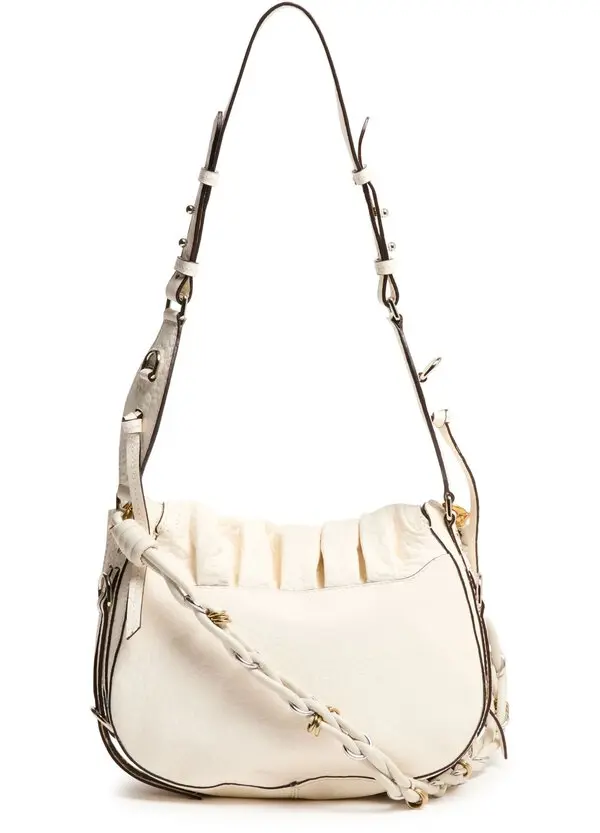 Isabel Marant Étoile Bolton Leather Shoulder Bag - Nude