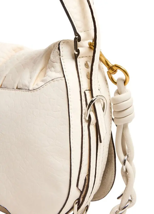 Isabel Marant Étoile Bolton Leather Shoulder Bag - Nude