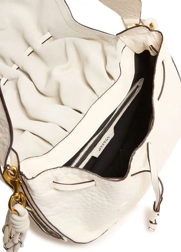 Isabel Marant Étoile Bolton Leather Shoulder Bag - Nude