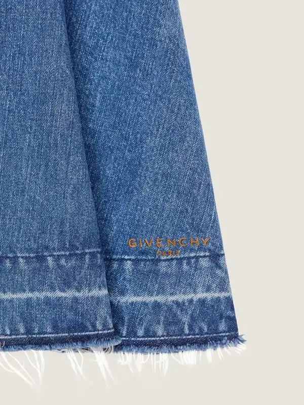 Givenchy Mini Dress In Denim