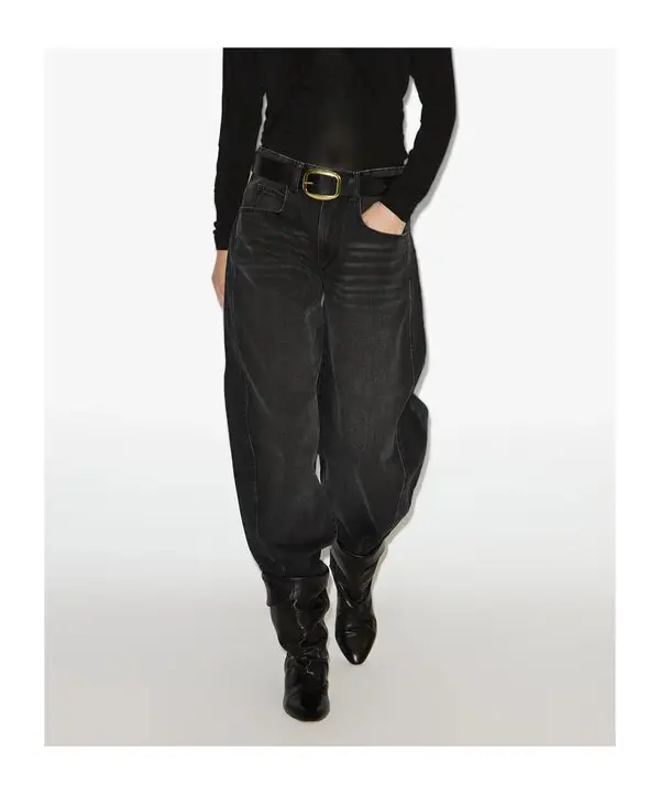 Isabel Marant Étoile Oriane Denim Barrel Jeans