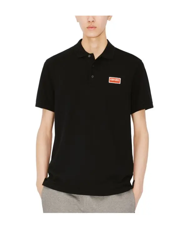 Kenzo Logo Embroidered Short-sleeved Polo Shirt