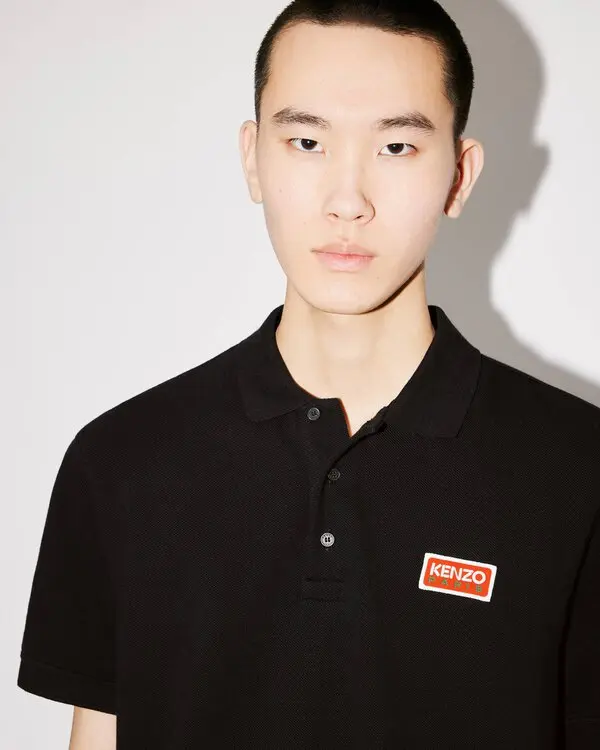 Kenzo Logo Embroidered Short-sleeved Polo Shirt