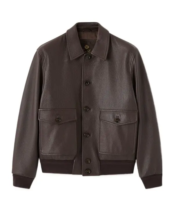 Loro Piana Harden Bomber Jacket - Amber Soil