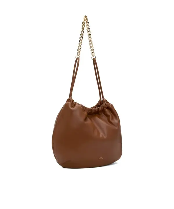 A.p.c. Gathered Chain Shoulder Bag