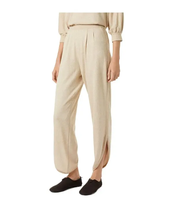 Loro Piana Asymmetrical Knitted Trousers