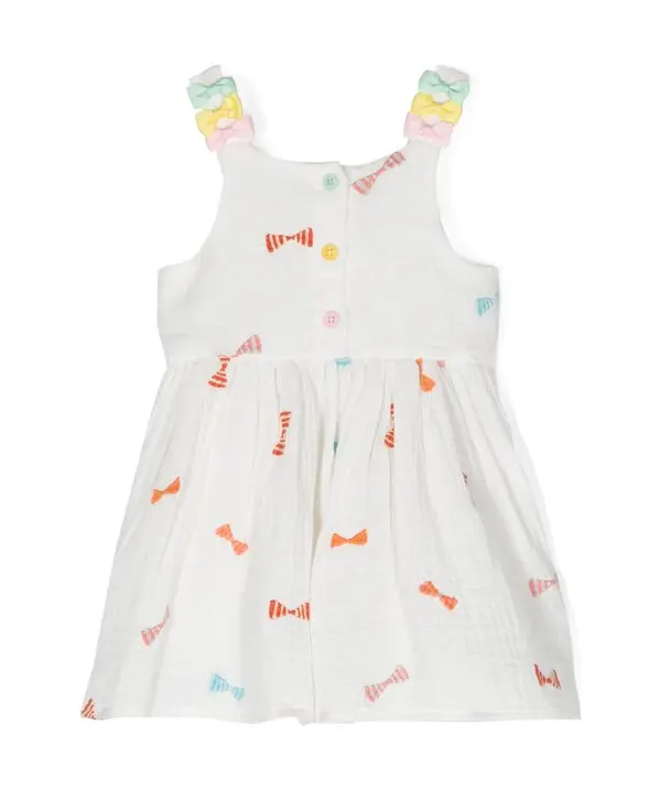 Stella McCartney Sleeveless Bow Print Dress