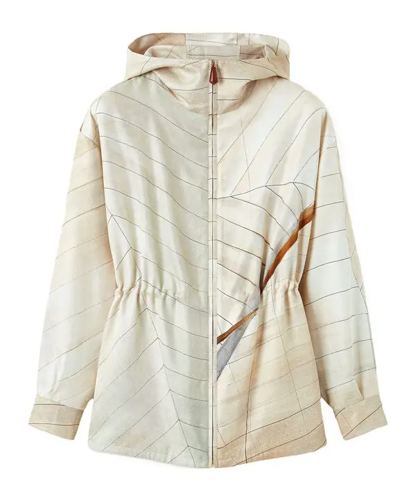 Loro Piana Rafael Parka - Ivory/light Brown