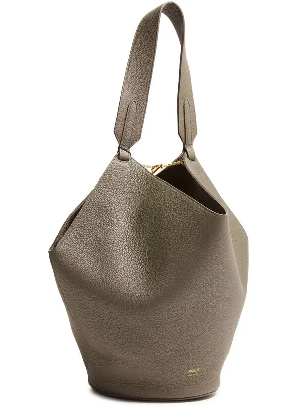 Khaite Logo Shoulder Bag