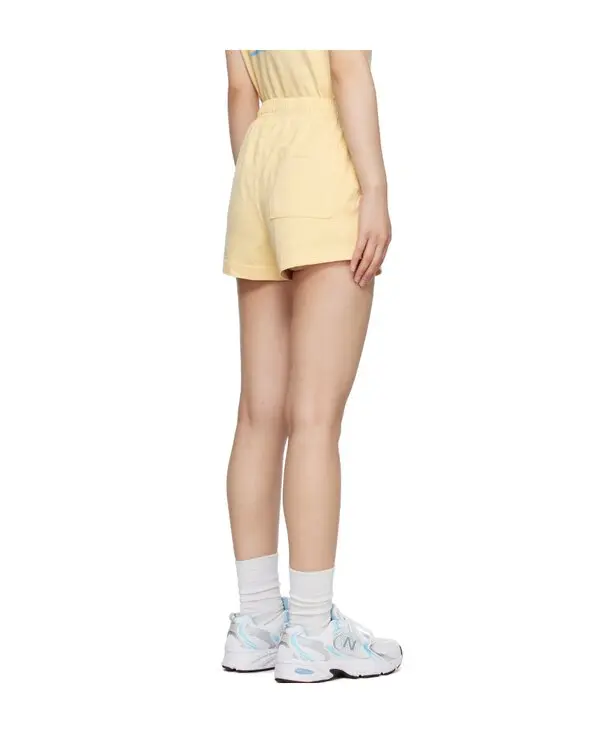 SPORTY  RICH Sporty Rich Logo Embellished Shorts
