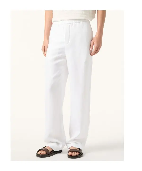 Loro Piana Elastic Waist Casual Pants
