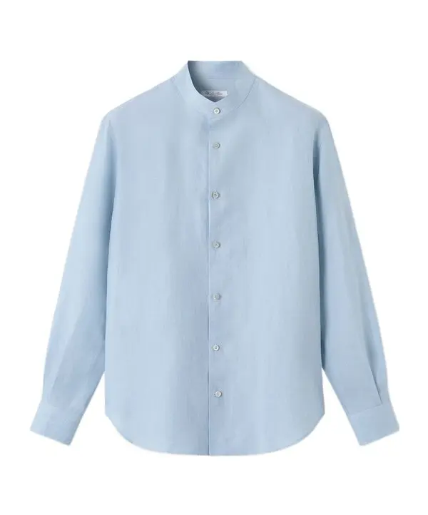 Loro Piana Long Sleeve Shirt - Blue