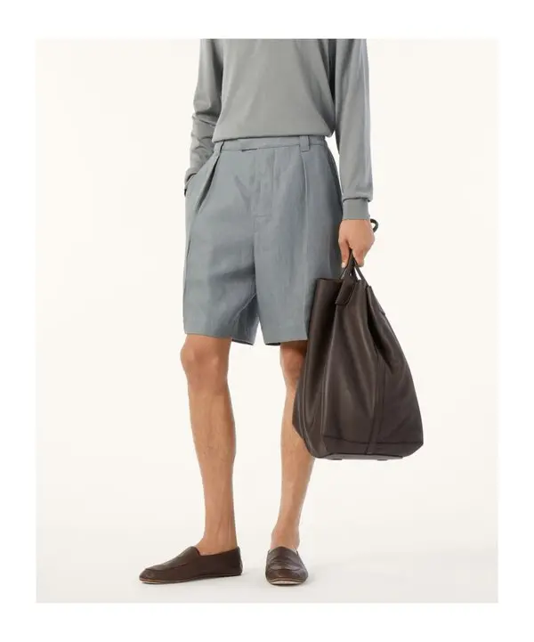 Loro Piana Reinga Belt-loop Shorts
