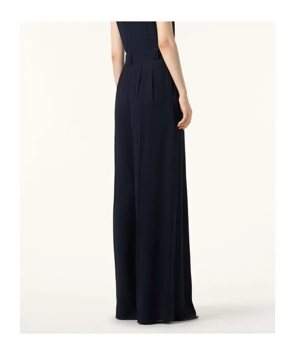 Loro Piana Stephen Pleated Wide-leg Trousers