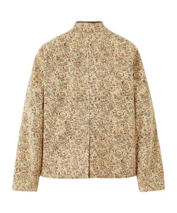 Loro Piana Long Sleeve Button-front Jacket