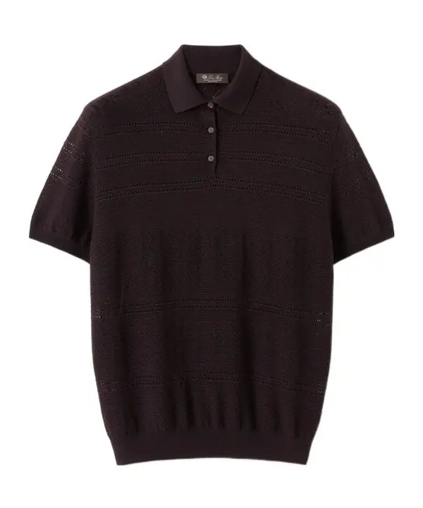 Loro Piana Short Sleeve Polo Shirt