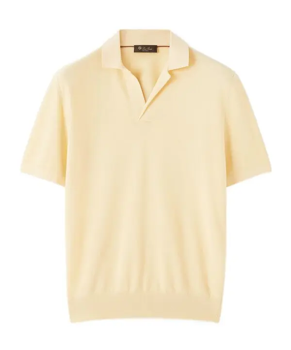 Loro Piana Buttonless Polo Shirt