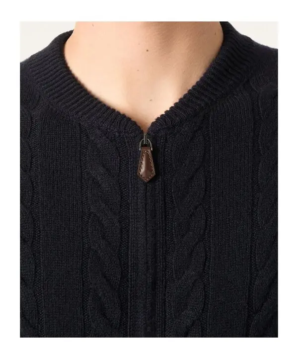 Loro Piana Cedar Bomber Cardigan