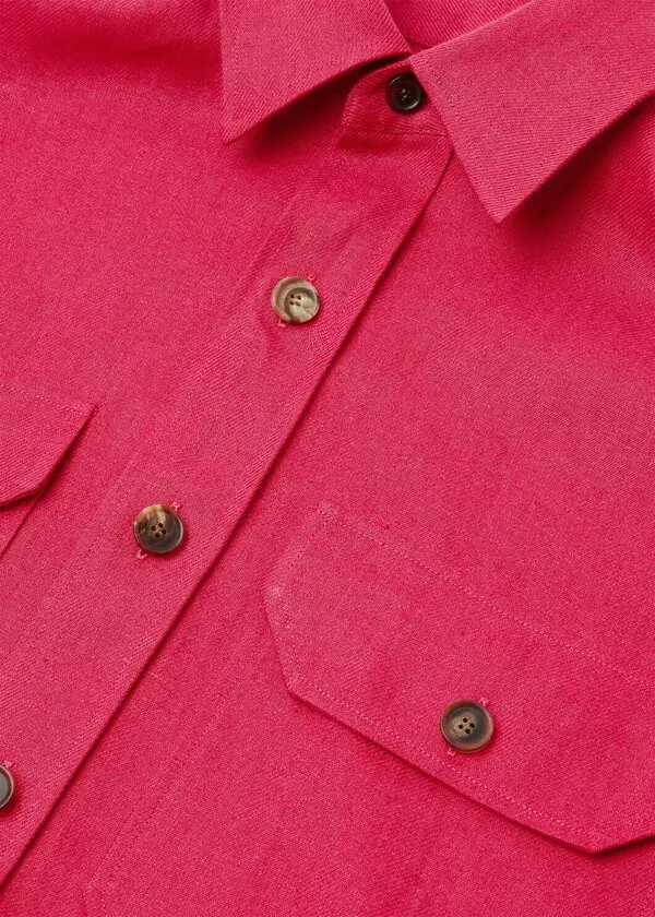 Loro Piana Neo Annalisa Short-sleeve Shirt
