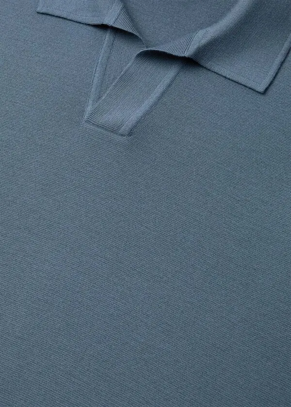 Loro Piana Buttonless Polo-shirt