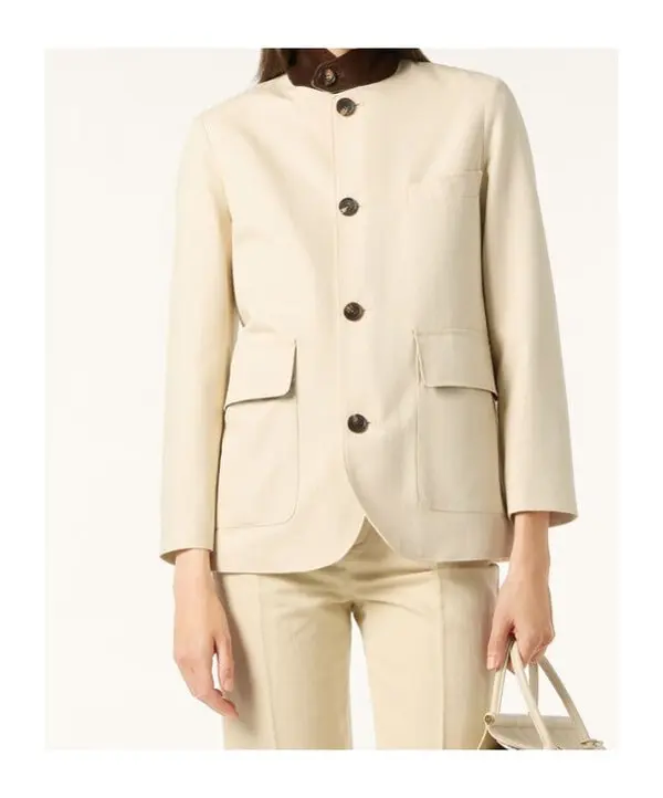 Loro Piana Roadster Jacket With Suede Trim