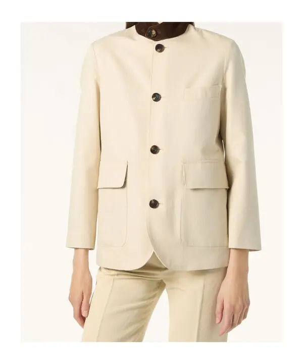 Loro Piana Roadster Jacket With Suede Trim
